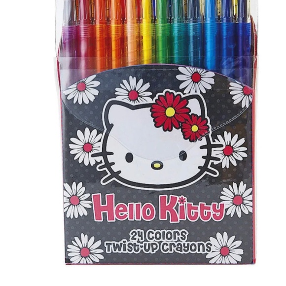 Sanrio | Other | Hello Kitty Twistup Crayons Daisy | Poshmark